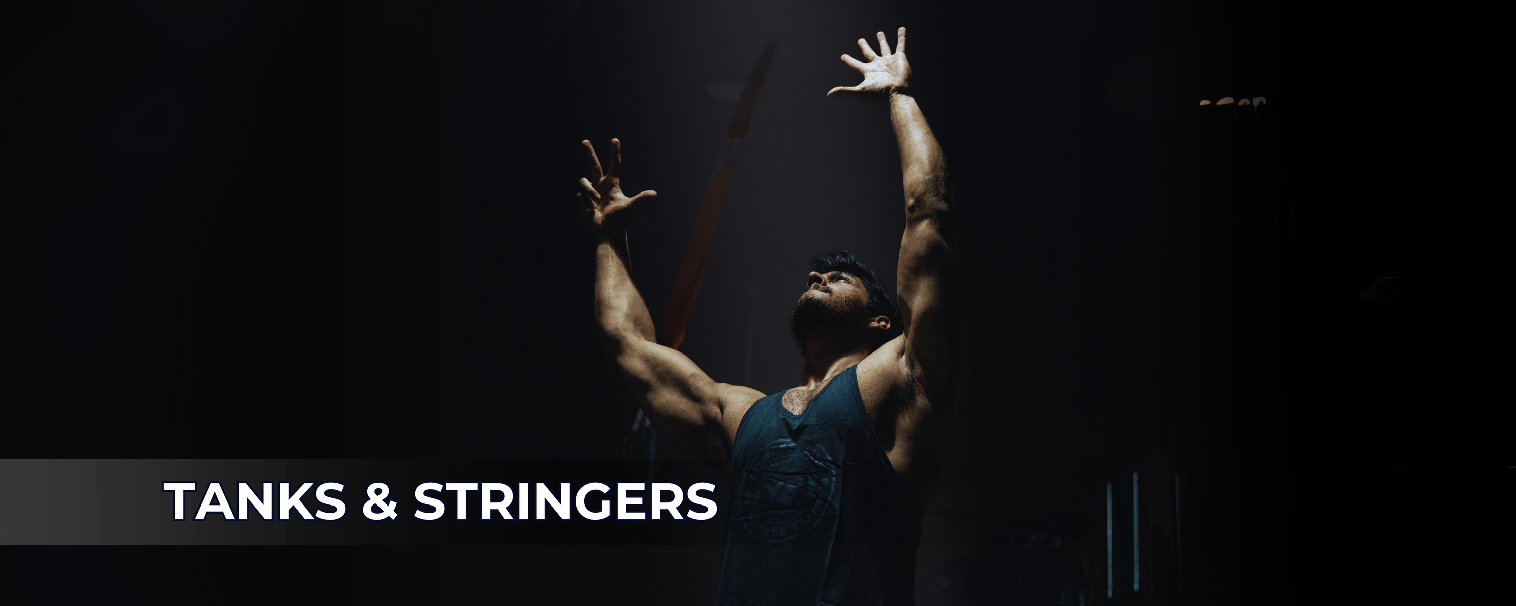 Men’s Gym Stringers & Tank Vests for Workout Online – HYPD Sports